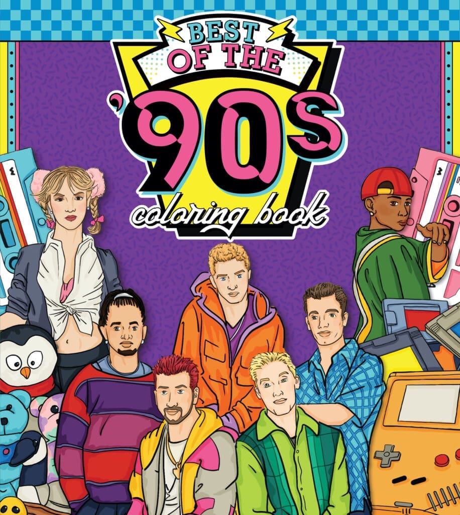 Best of the '90s Coloring Book - Walter Foster