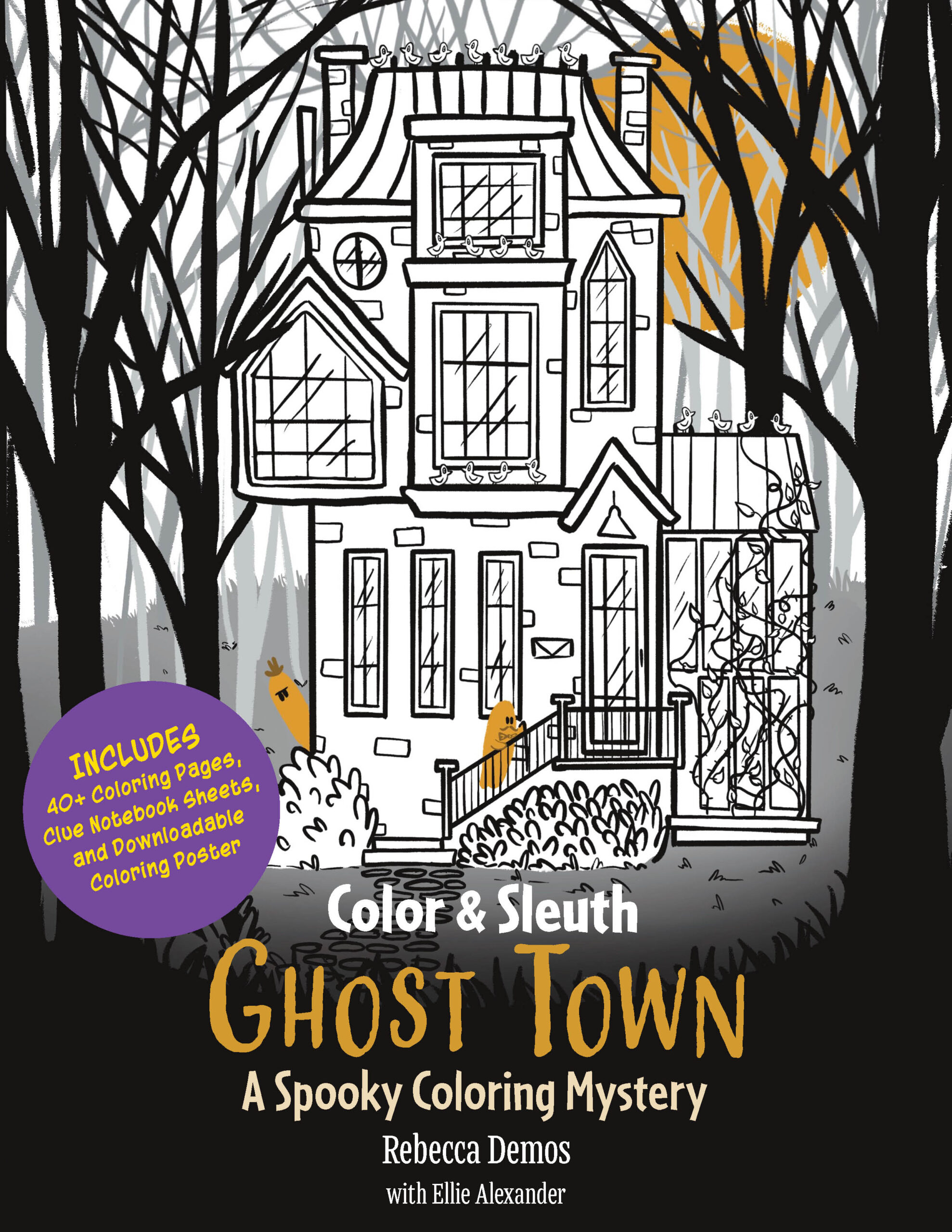 Color & Sleuth: Ghost Town - Walter Foster