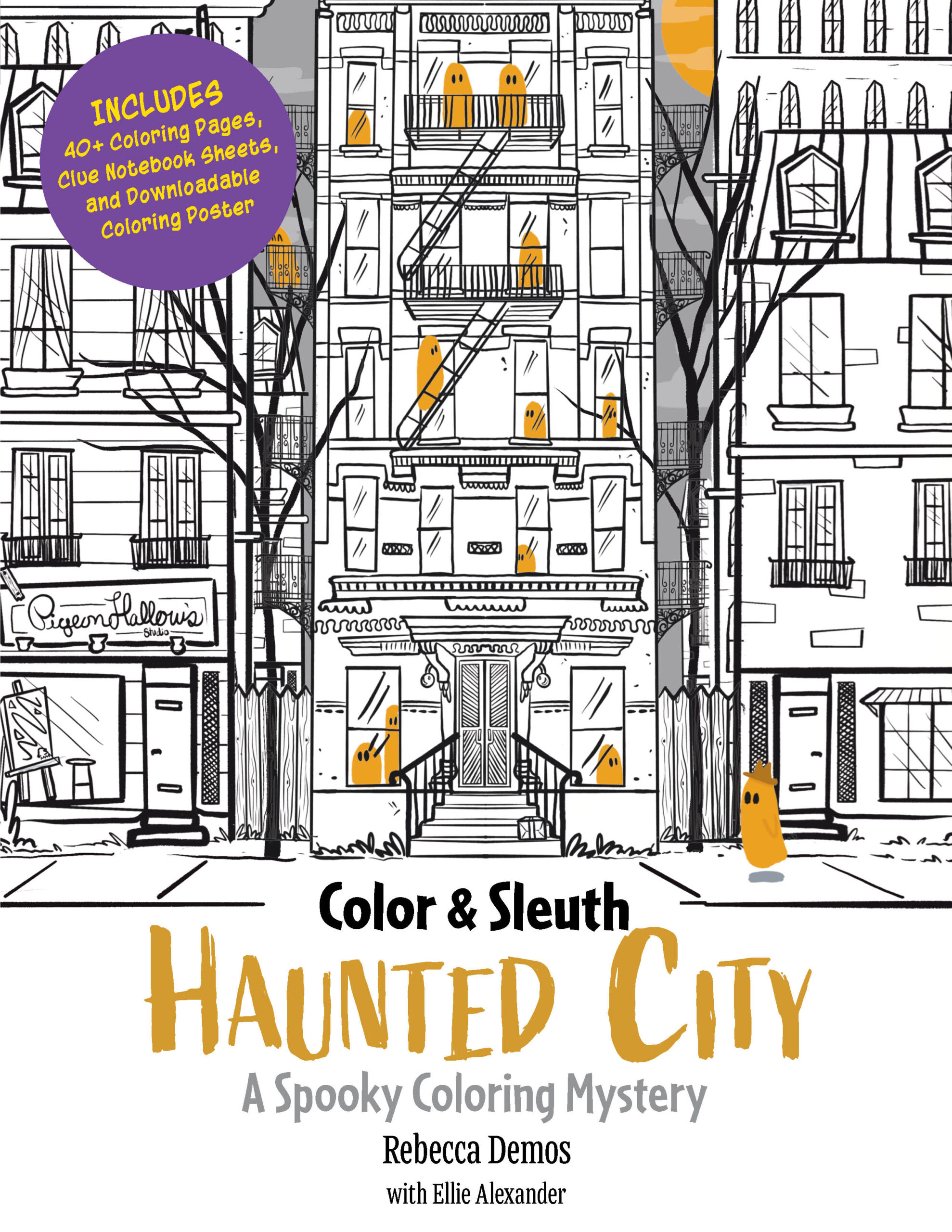 Color & Sleuth: Haunted City - Walter Foster