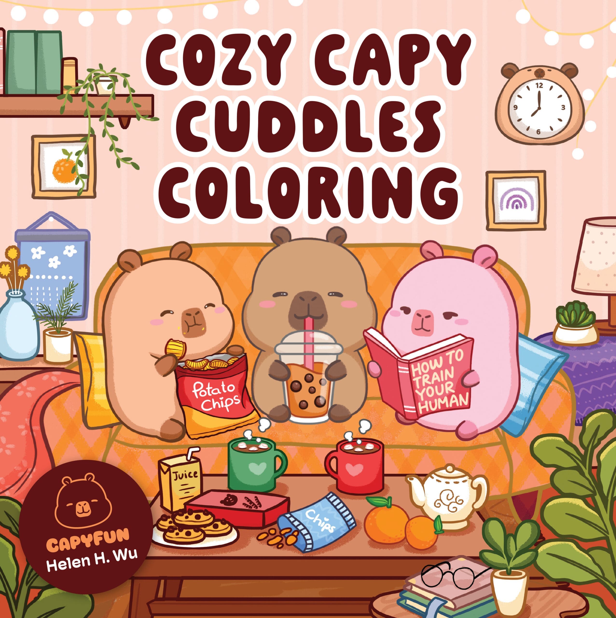 Cozy Capy Cuddles Coloring - Walter Foster