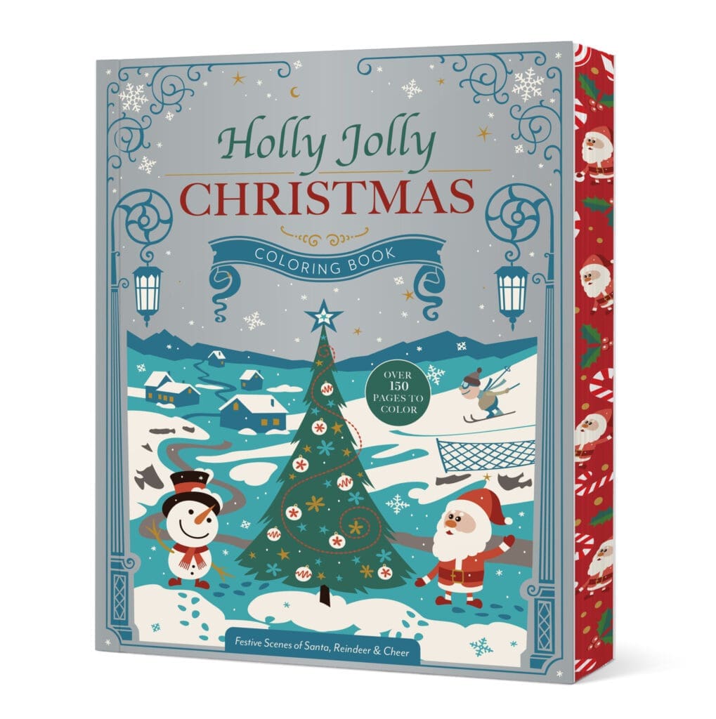 Holly Jolly Christmas Coloring Book - Walter Foster