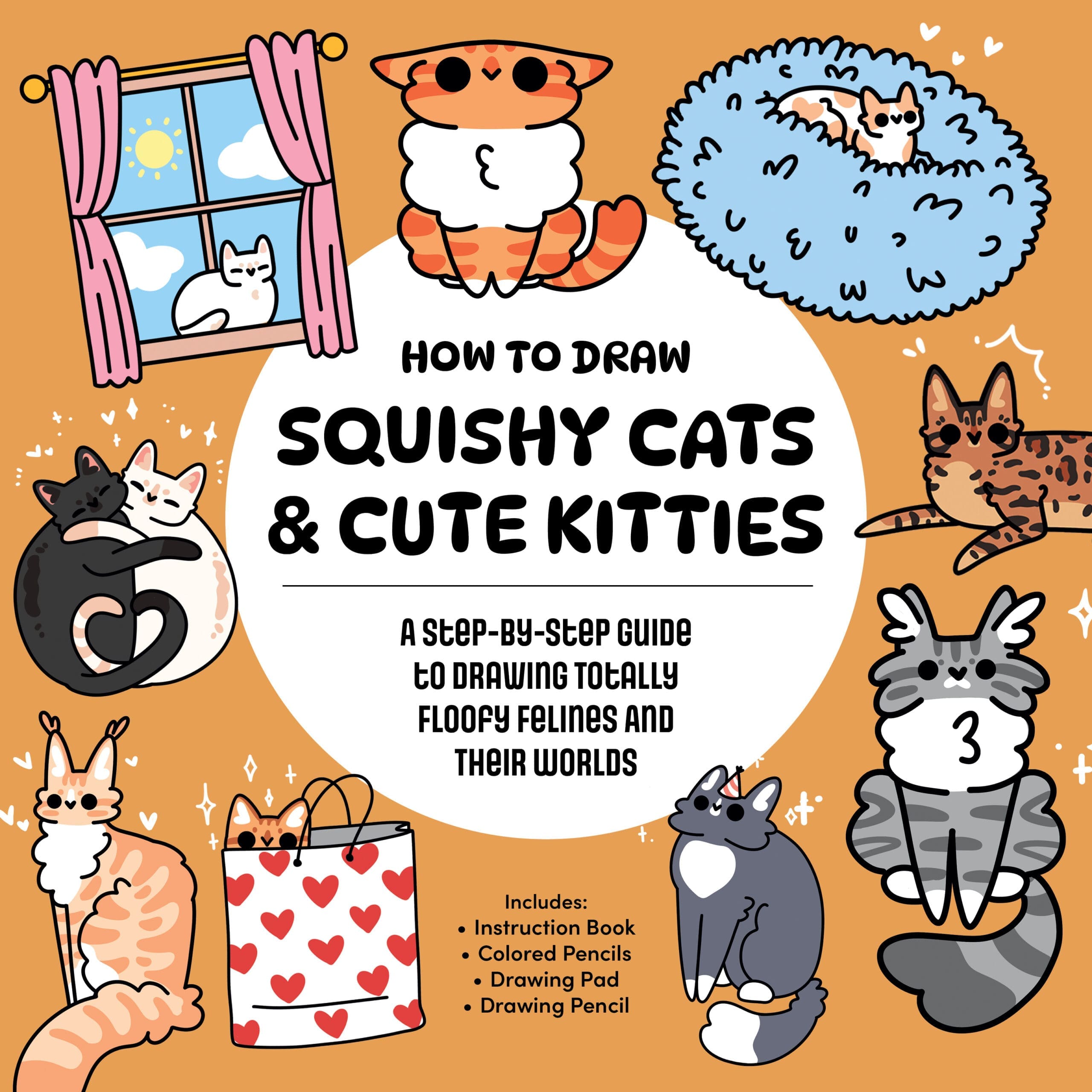 How to Draw Squishy Cats & Cute Kitties - Walter Foster